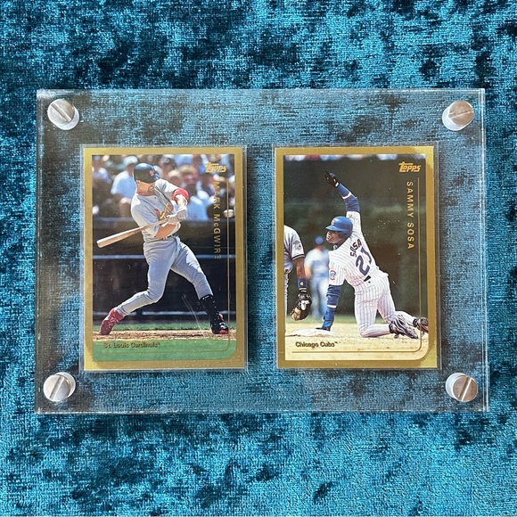 Baseball Collector Cards Plaque